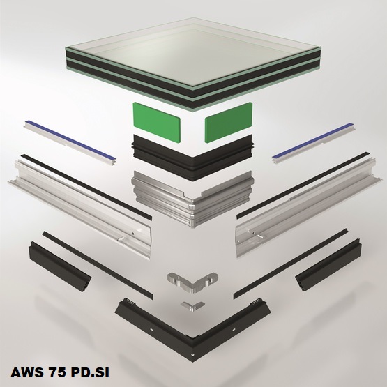 Schüco AWS 75 Aluminiumfenster — Bauliefer